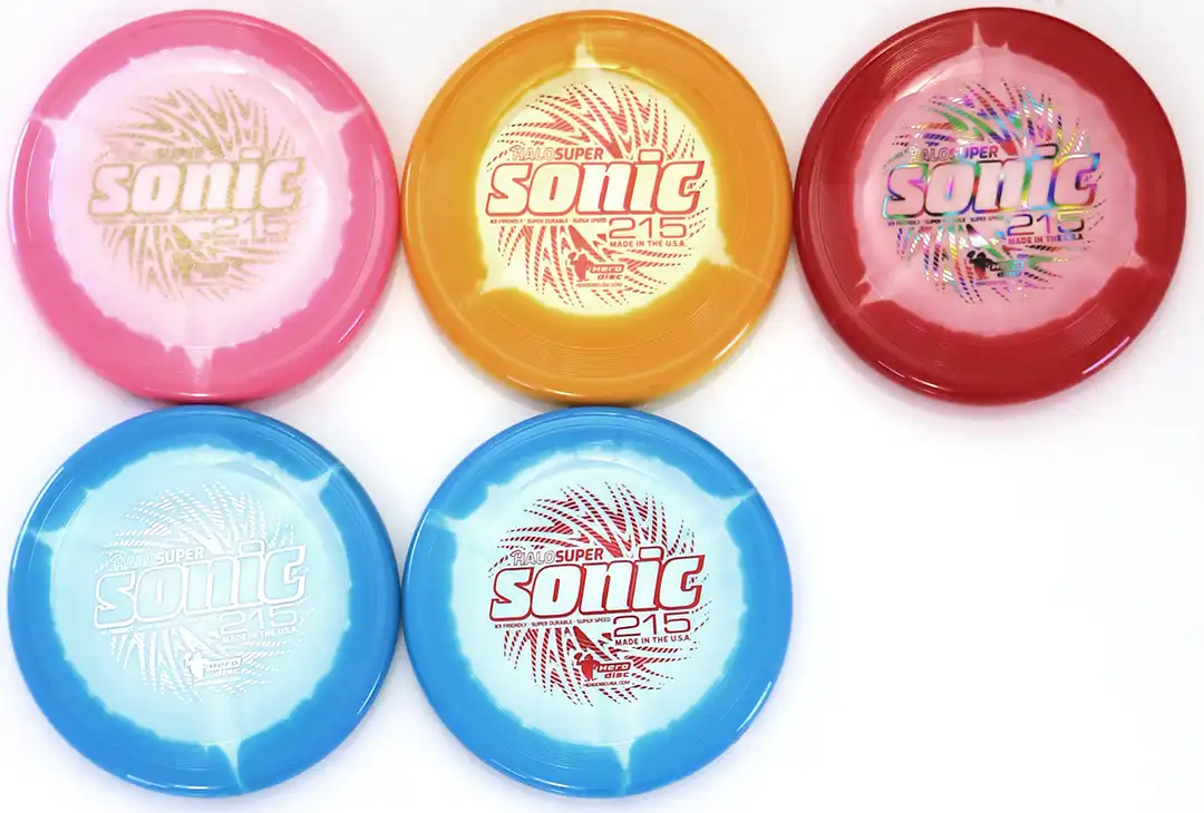 Hero Halo SuperSonic 215 - Dog Discs | Hero Disc | Discgolf